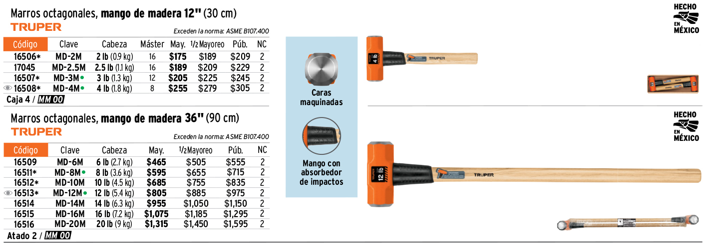 TRUPER - Marros