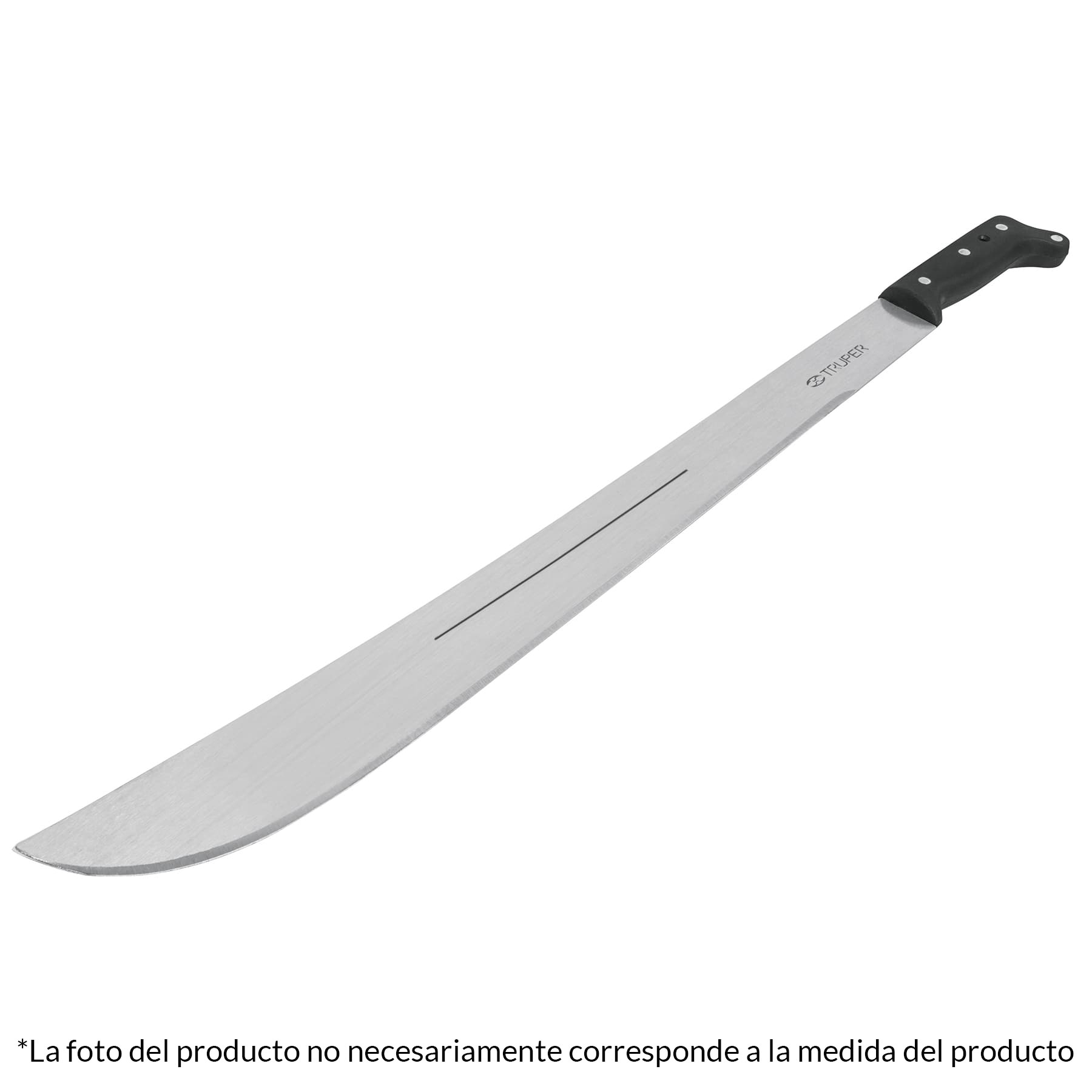 Ficha Tecnica Machete Truper 127 H 17" con mango negro