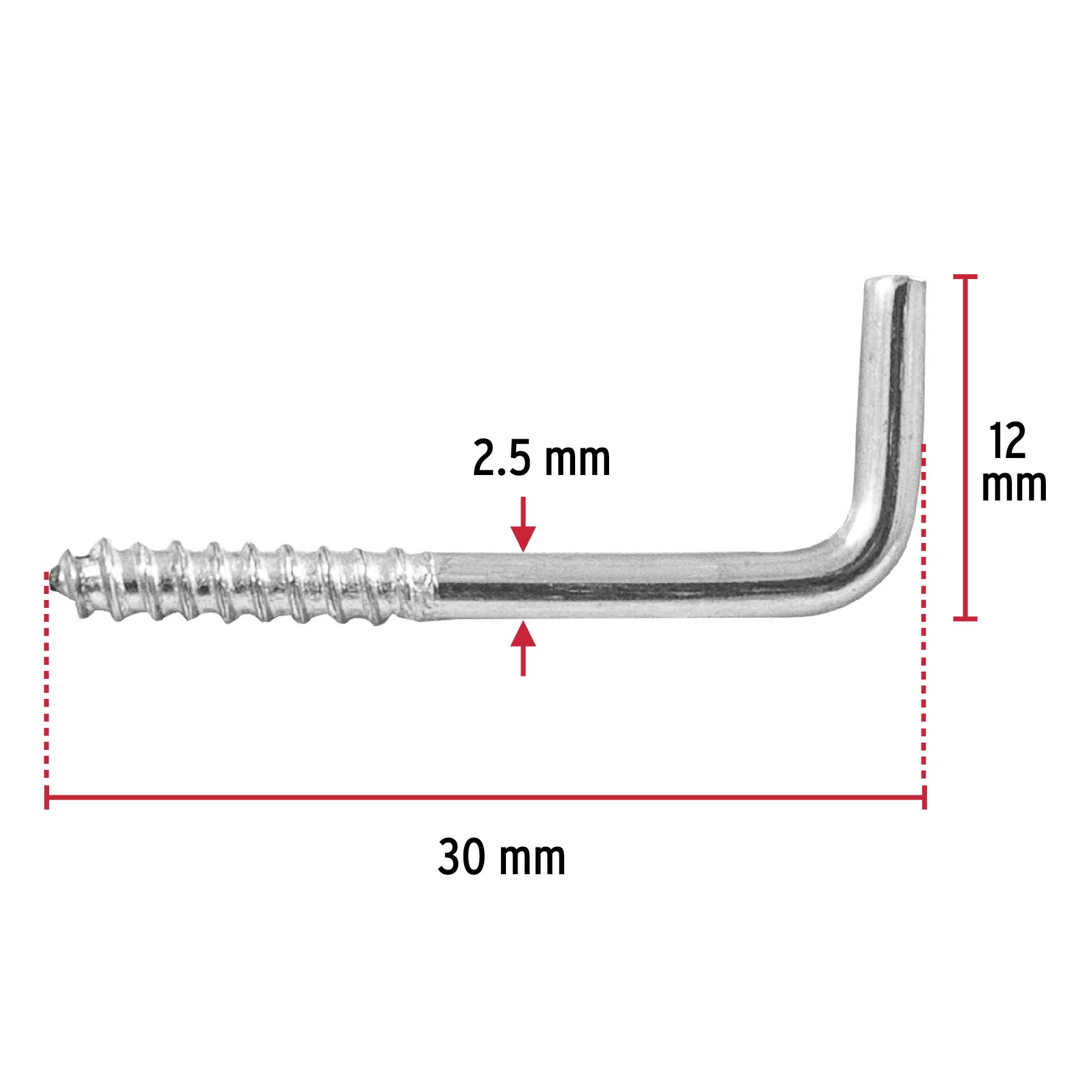 Bolsa con 144 alcayatas roscadas de 16 X 20, FIERO - Truper - Grupo ...