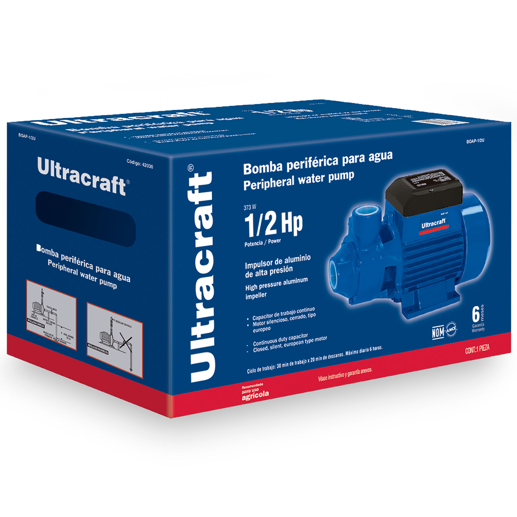 Ficha técnica 42030/BOAP-1/2U Truper® - Es mucha herramienta