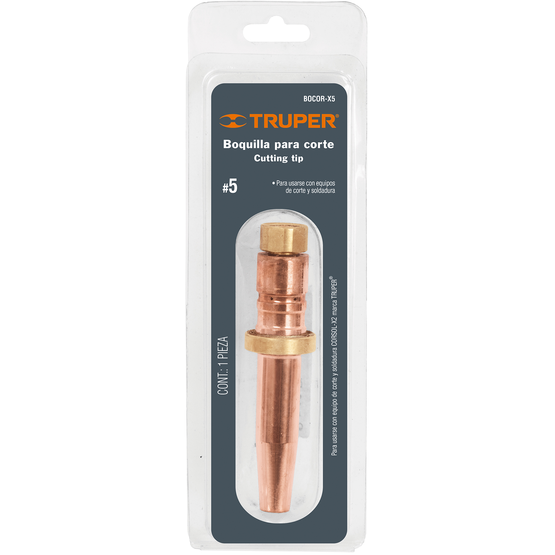 Ficha técnica 18349/BOCOR-X1 Truper® - Es mucha herramienta