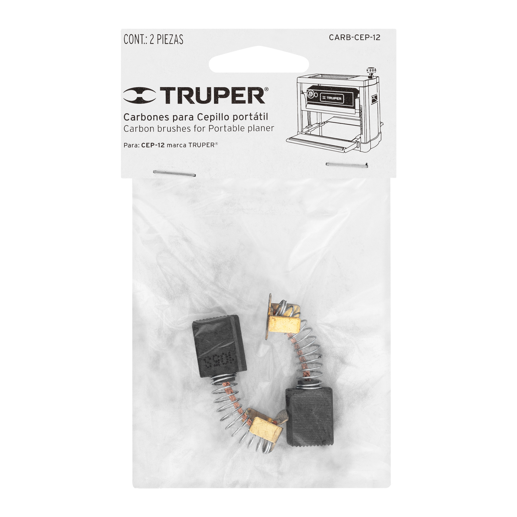 Ficha Tecnica Bolsa con 2 carbones de repuesto para CEP-12