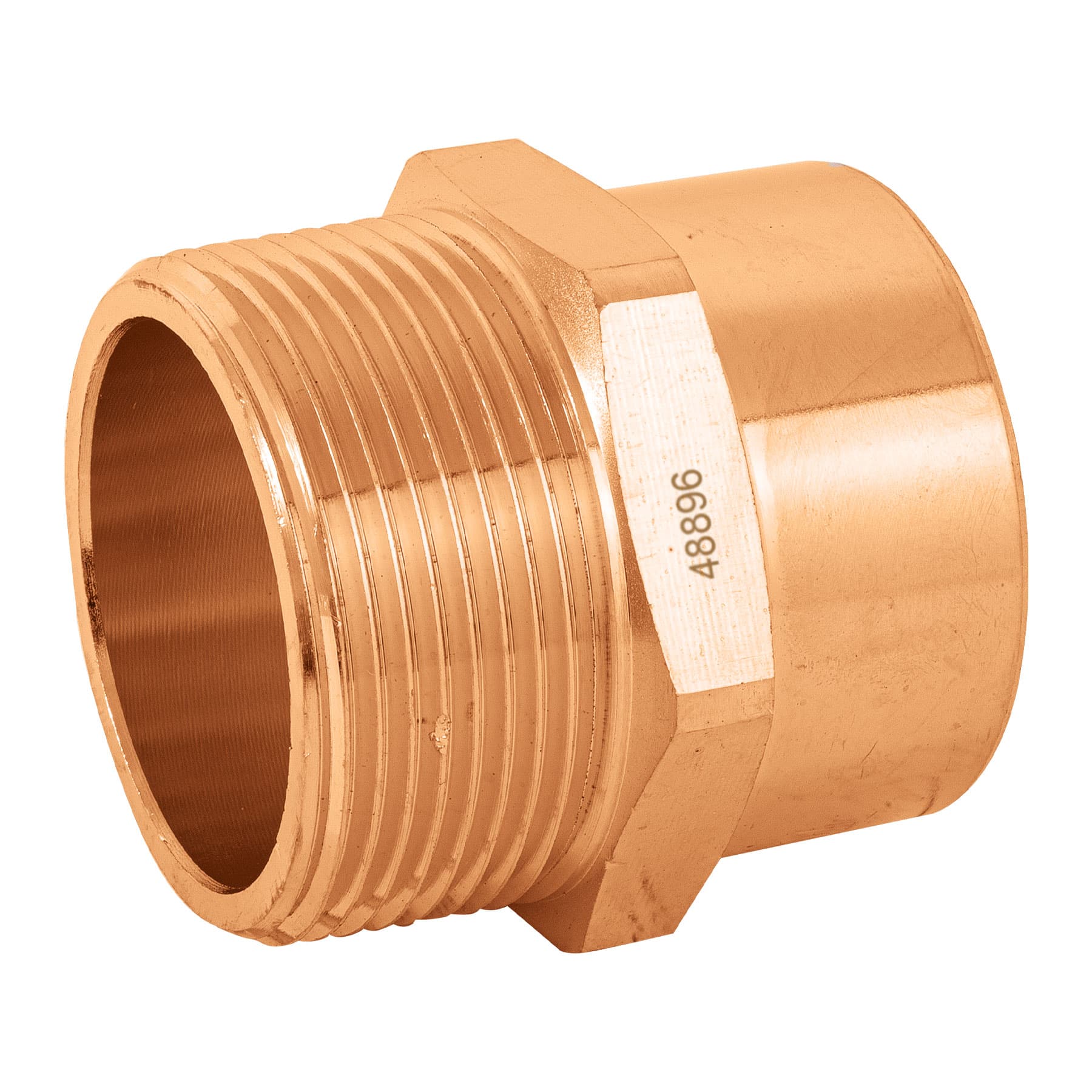 Conector de cobre, rosca exterior 1-1/2, Foset - Truper - Grupo Ferre-Max