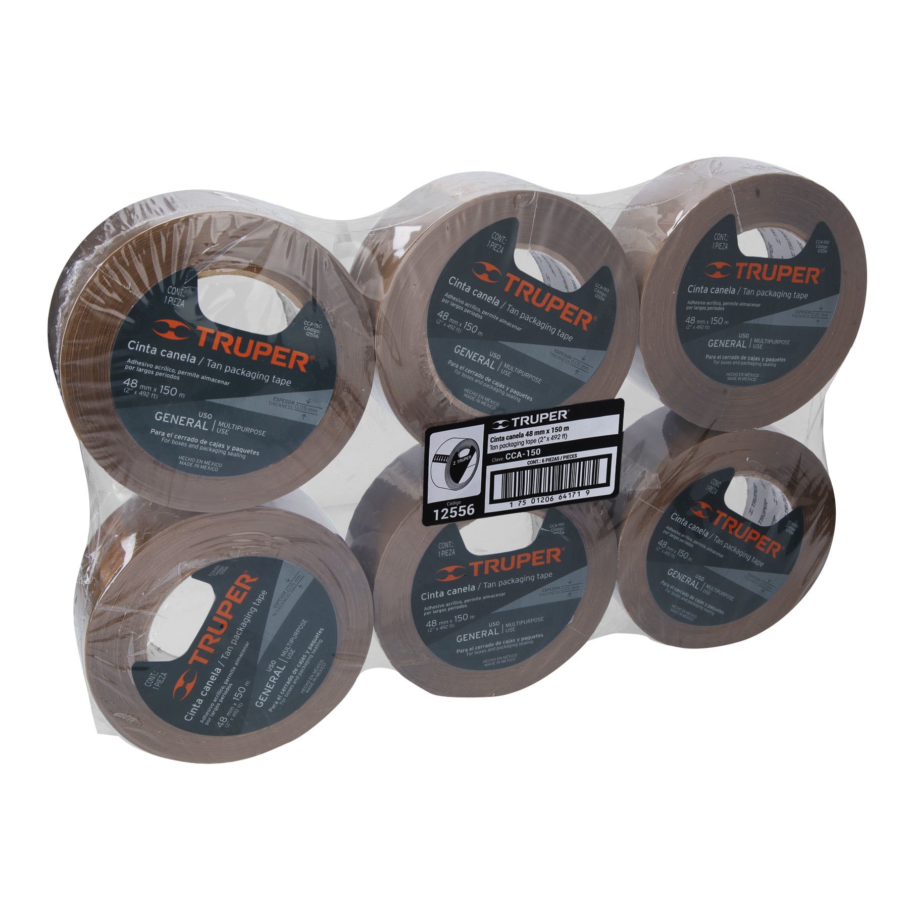 Ficha técnica 12556/CCA-150 Truper® - Es mucha herramienta