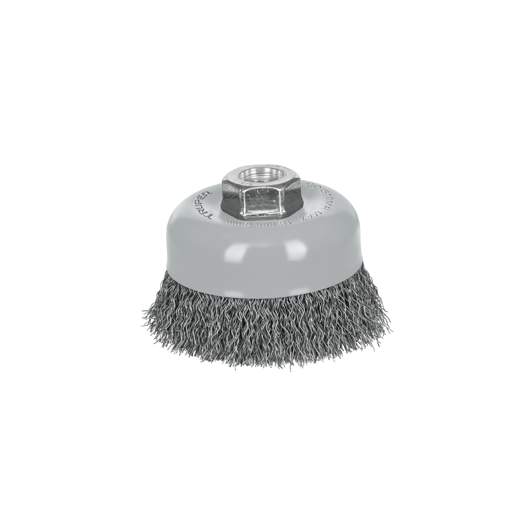 Carda copa 4' alambre ondulado fino, Multi-rosca, Truper - Grupo FERREMAX