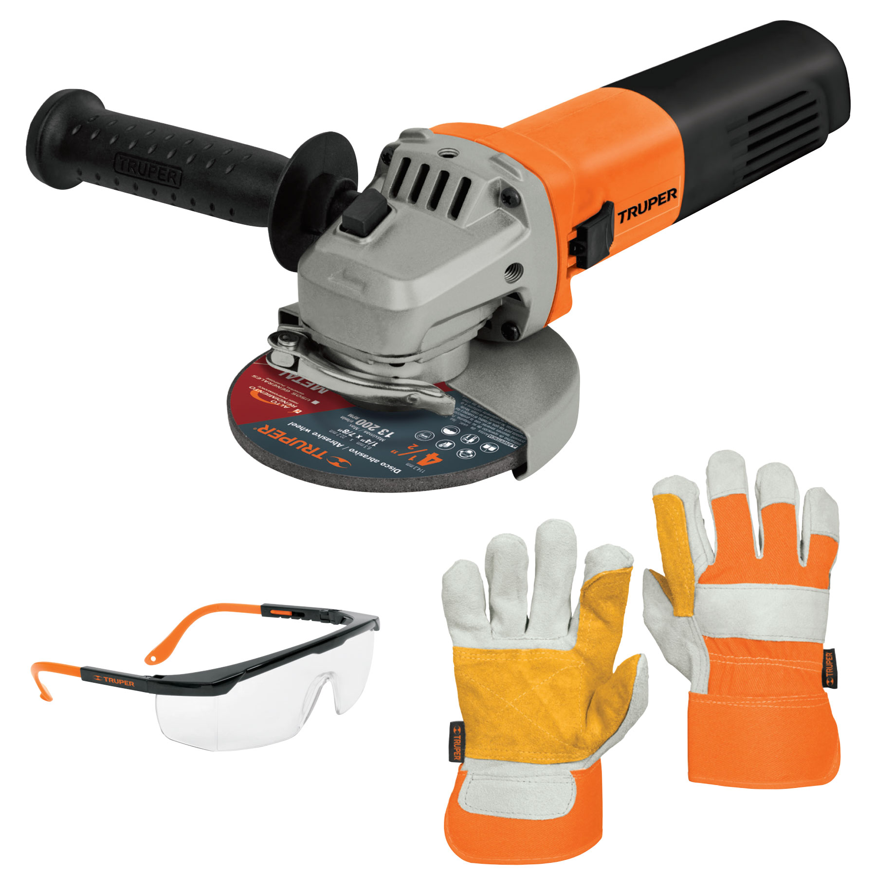 Ficha técnica 11204/COMBOE-4-1/2A9 Truper® - Es mucha herramienta