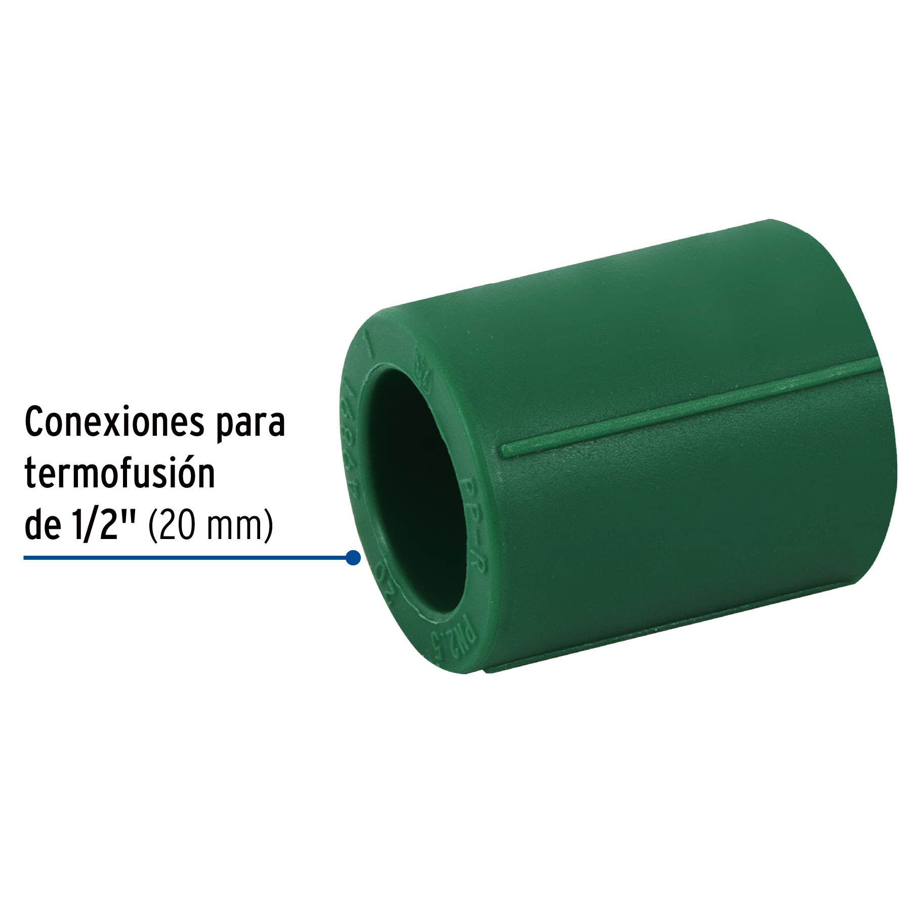 Cople de PPR, 1/2 (20mm), FOSET - Truper - Grupo Ferre-Max