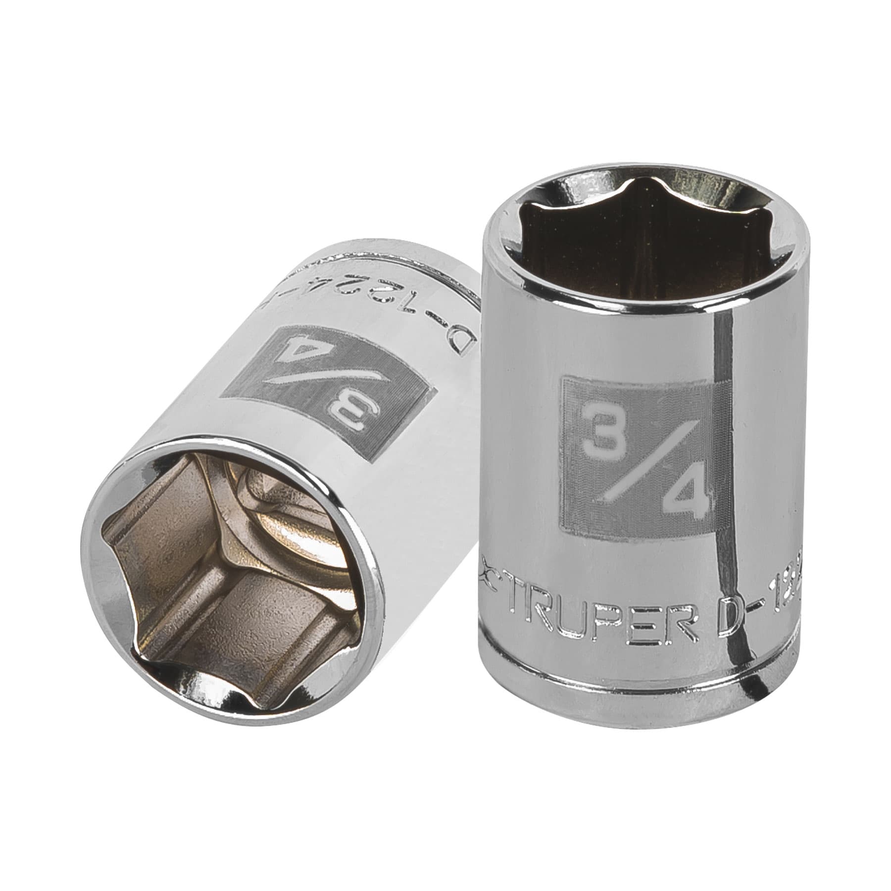 Dado de 3/4, 6 puntas, cuadro 1/2, Truper - Grupo Ferre-Max