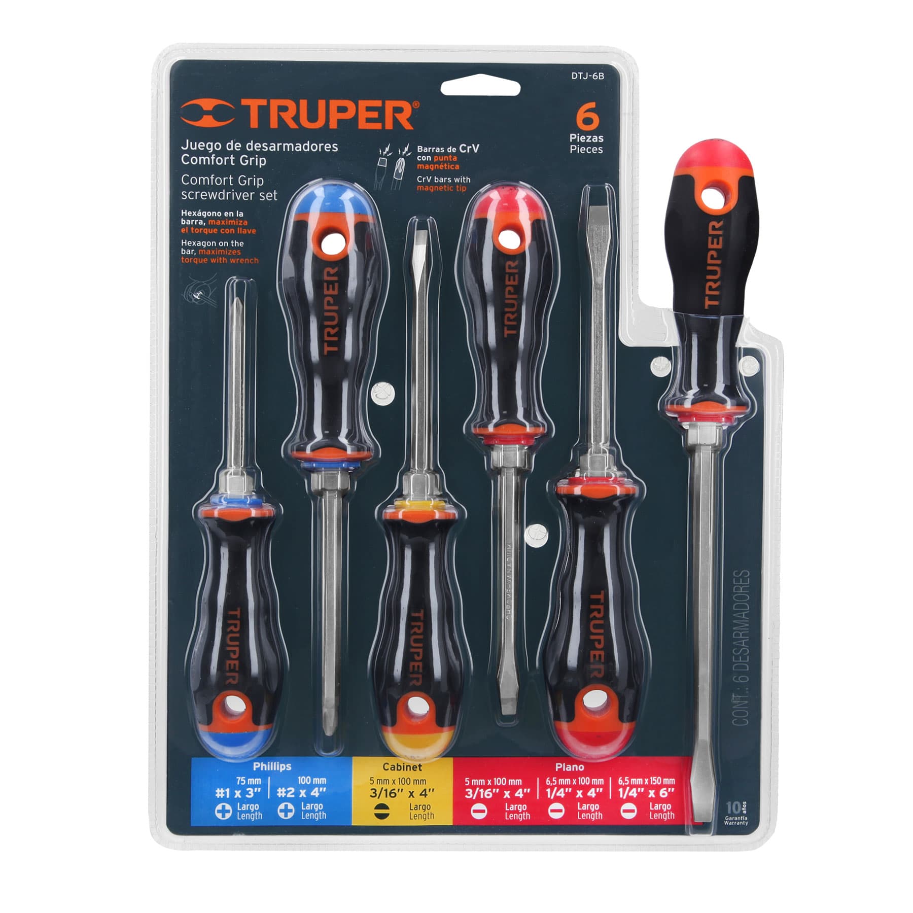 TRUPER DTJ 6B 19621 Herramientas Poderosas
