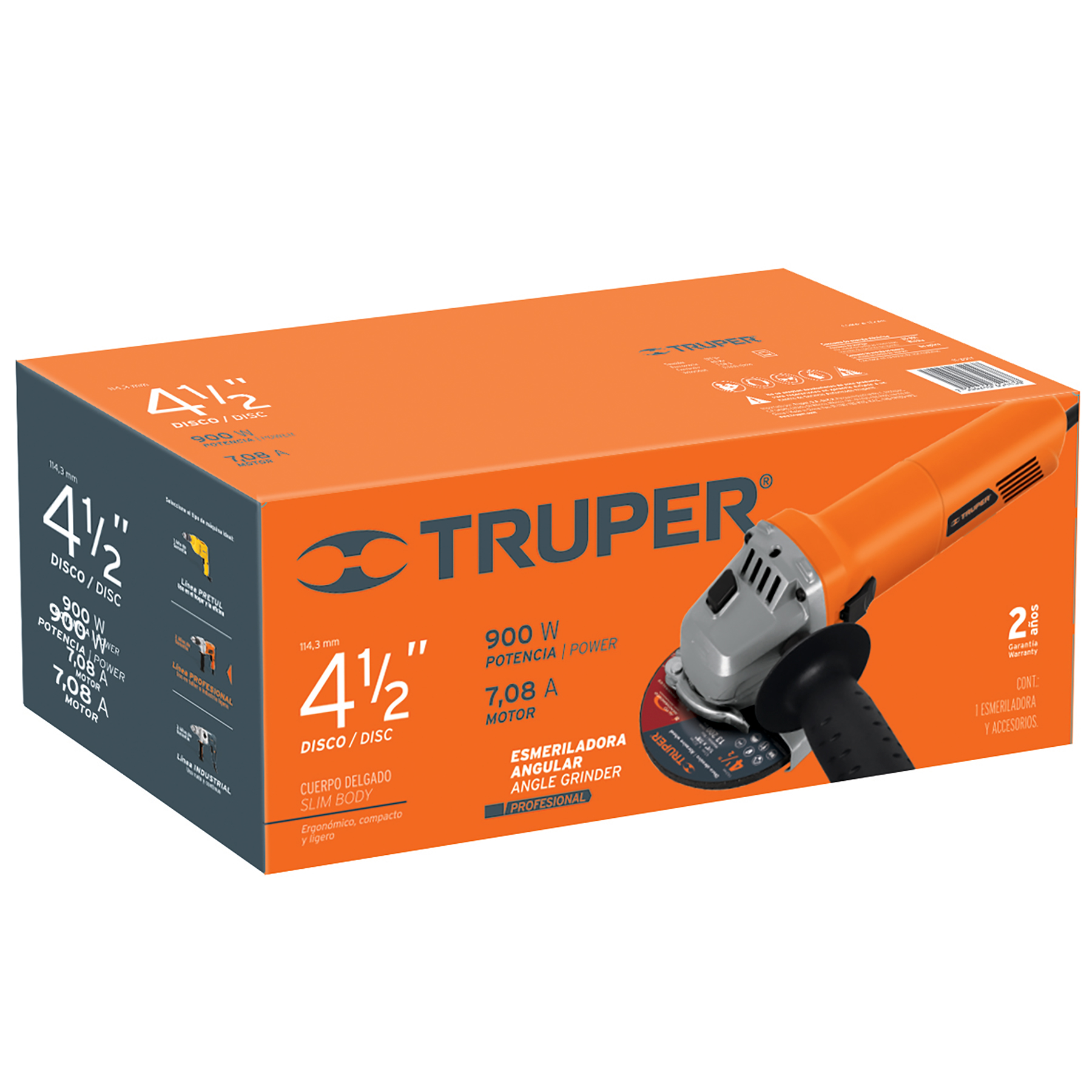 Ficha técnica 16715/ESMA-4-1/2A11 Truper® - Es mucha herramienta