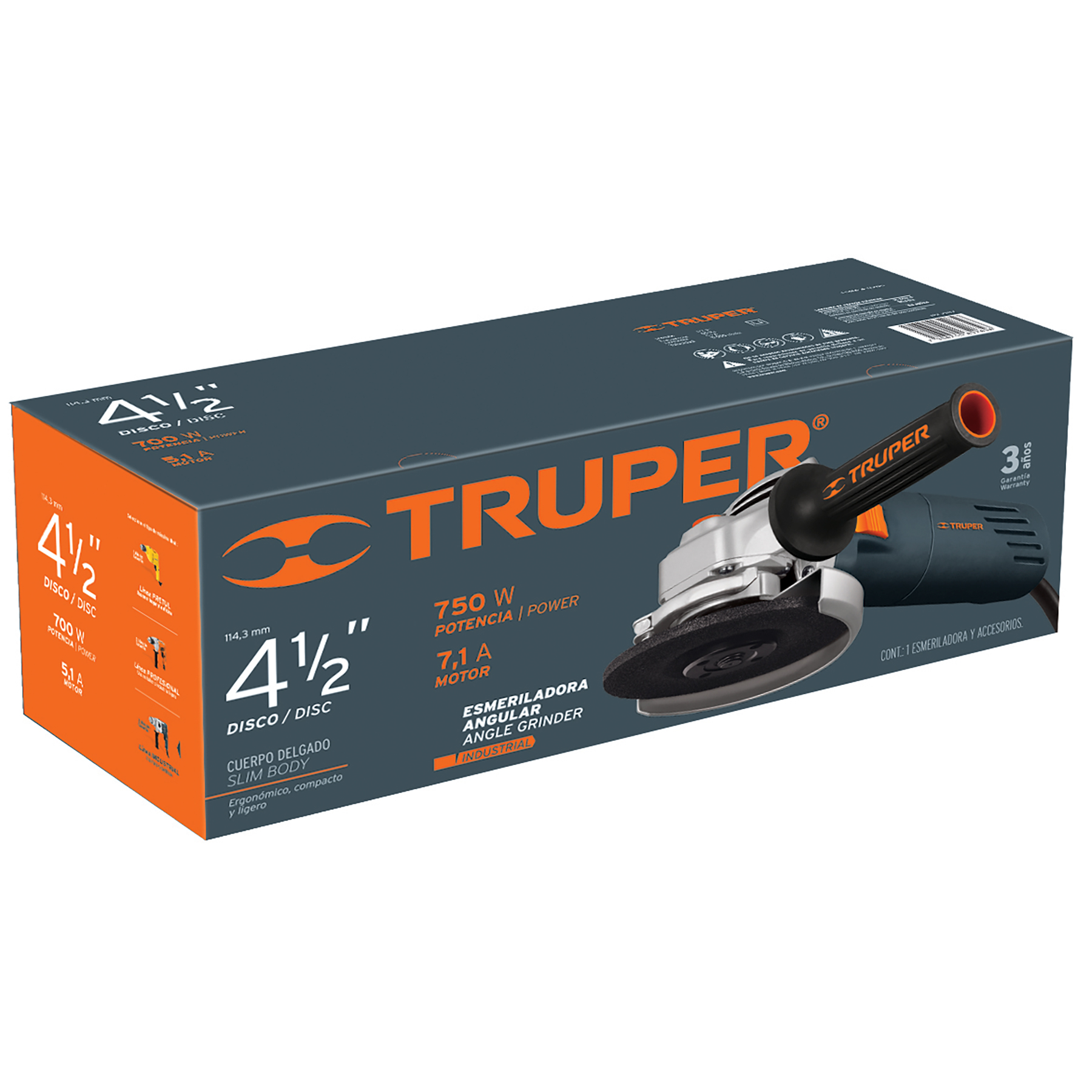 Ficha técnica 15033/ESMA-4-1/2N6 Truper® - Es mucha herramienta