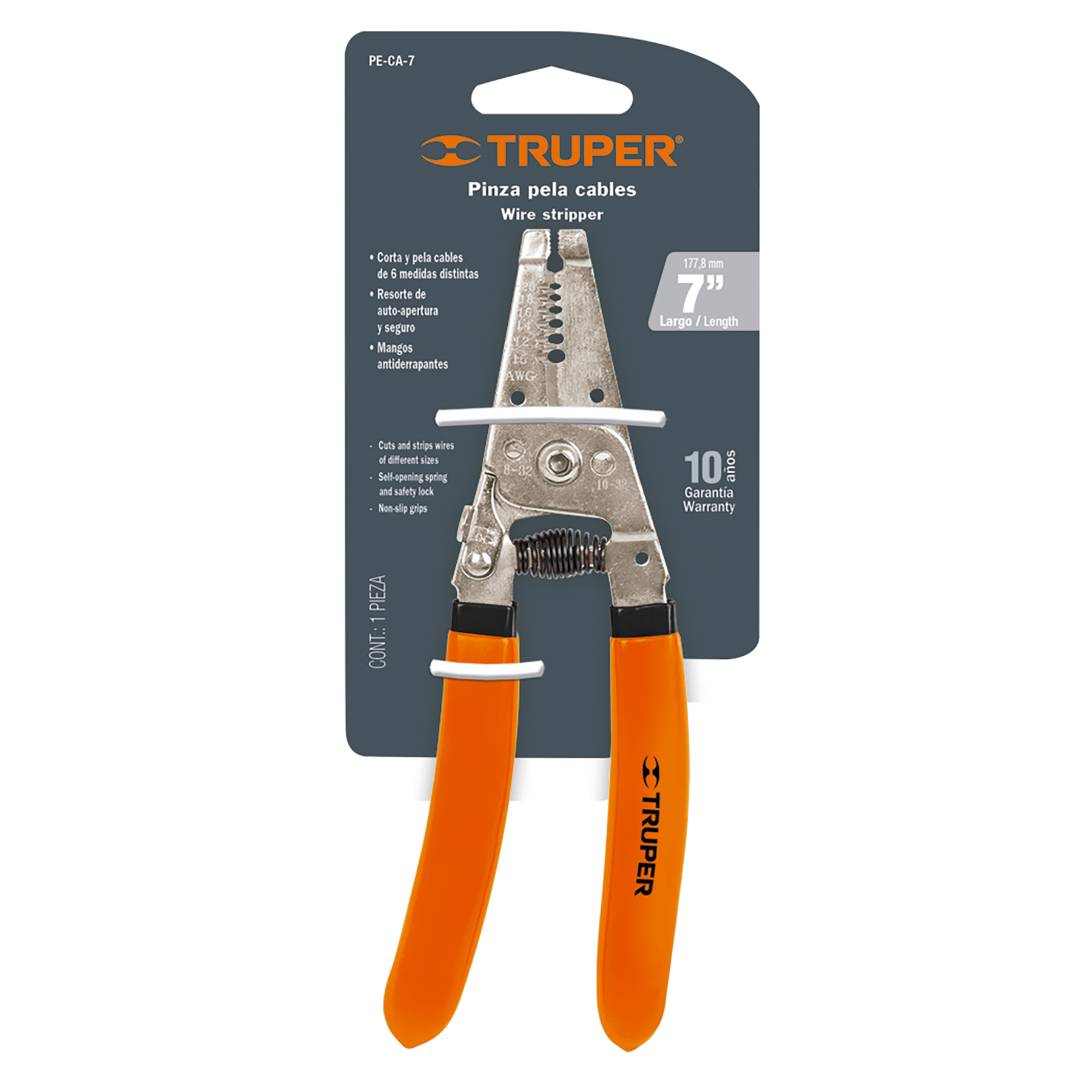 Ficha técnica 17379/PE-CA-7 Truper® - Es mucha herramienta