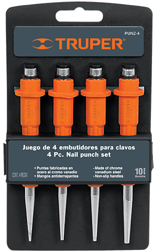 Ficha técnica 12248/PUNZ-4 Truper® - Es mucha herramienta