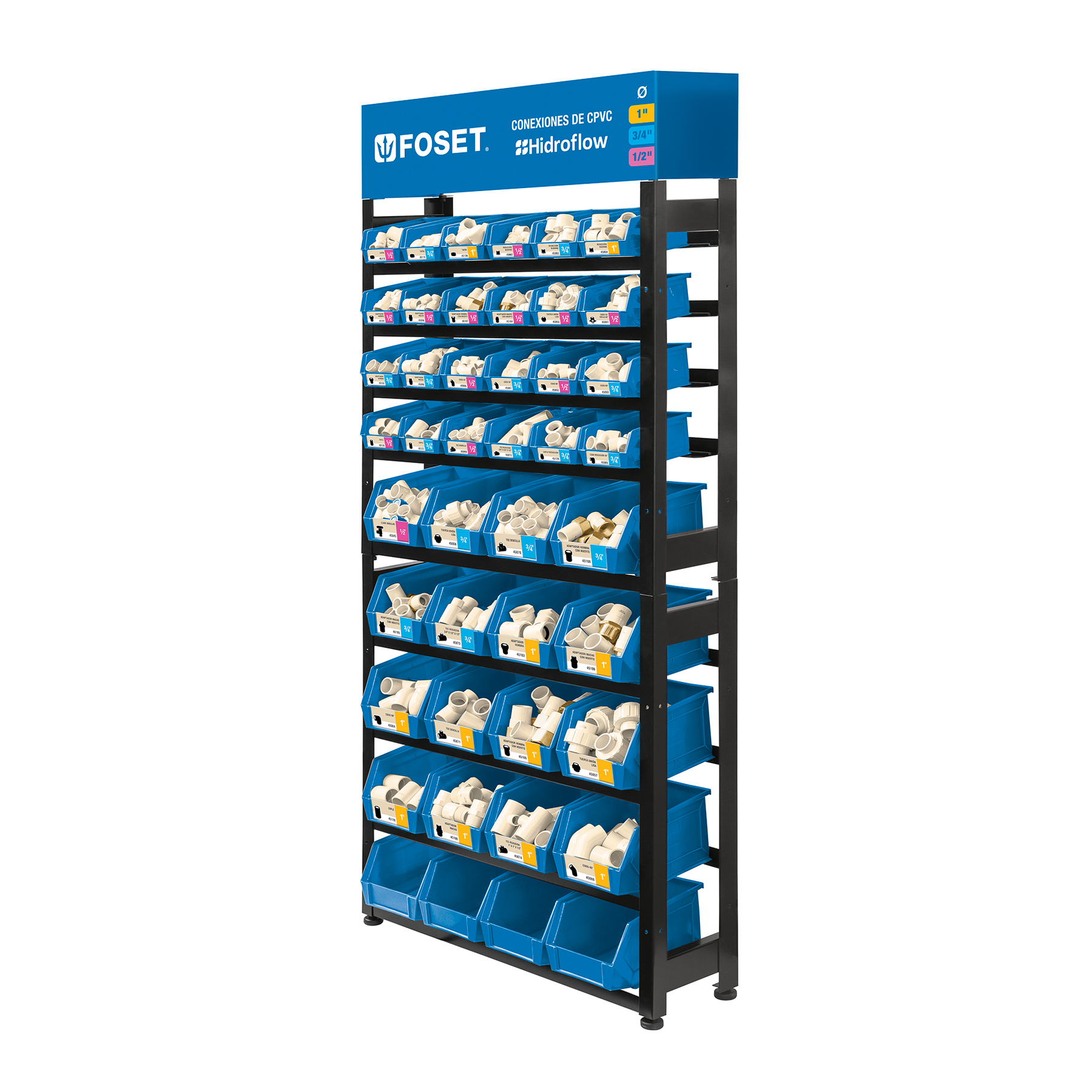 Ficha Tecnica Rack Con Conexiones CPVC Foset Ficha Tecnica Rack Con Conexiones CPVC Foset