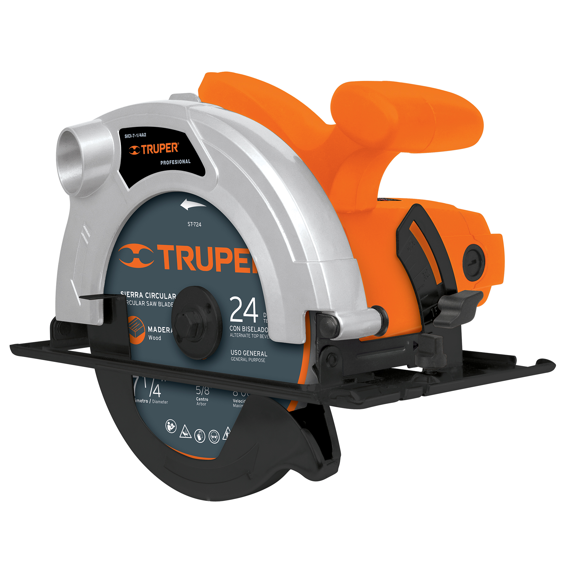 Ficha técnica 16697/SICI-7-1/4A2 Truper® - Es mucha herramienta