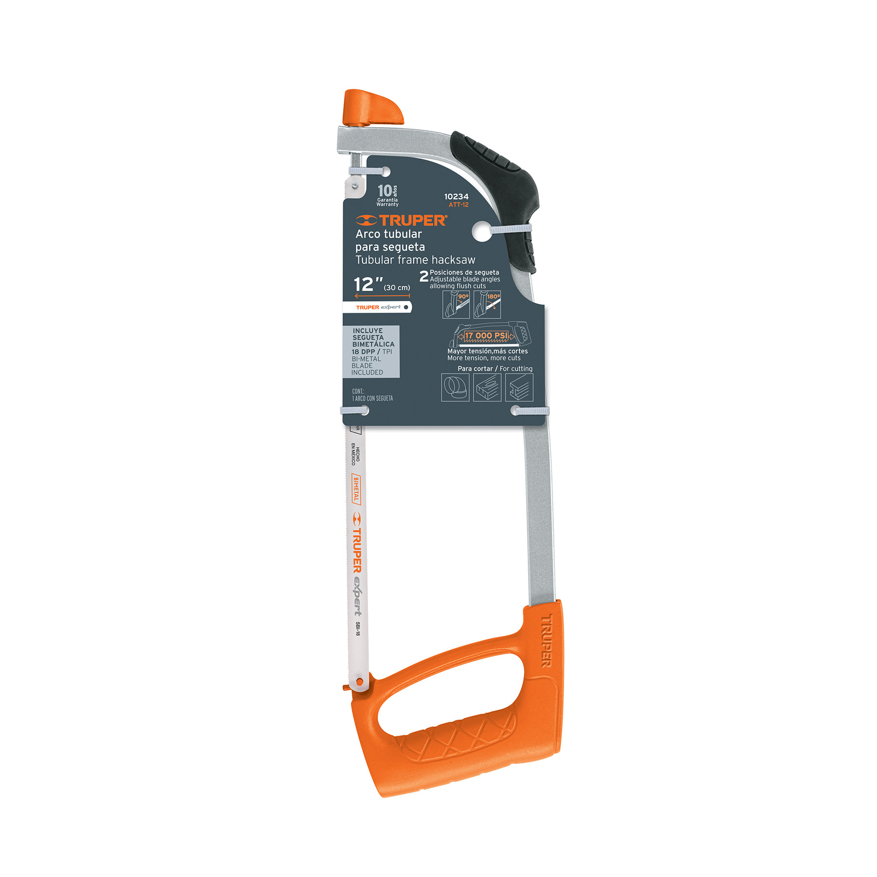 Arco 12 profesional tubular de acero para segueta, Truper, Arcos Para ...